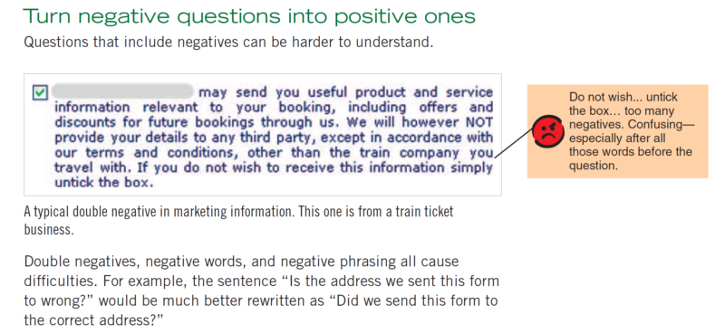 Make the questions easy to answer – Dorin Moise