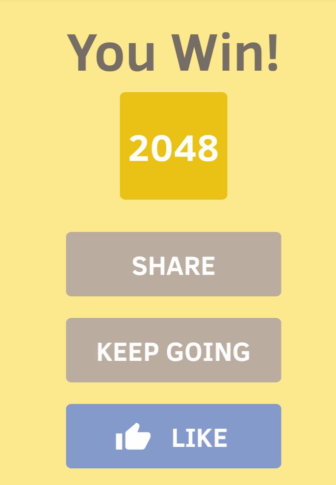 2048 Winning Strategy Dorin Moise